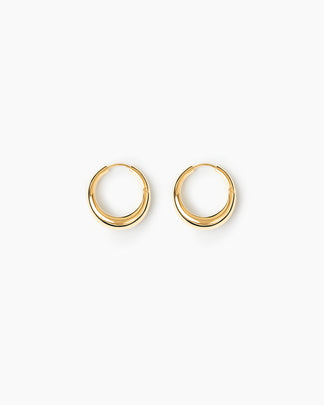 The Andrea Earrings in silver or gold | LIÉ STUDIO