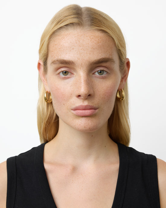 The Andrea Earrings in silver or gold | LIÉ STUDIO