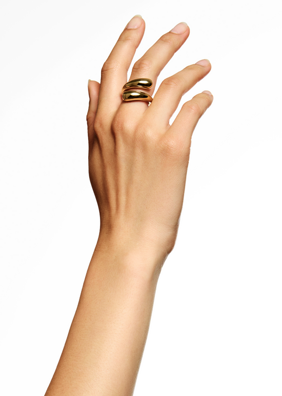 The Victoria Ring in gold or silver | LIÉ STUDIO