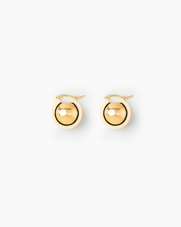 The Ingrid Earrings in gold or silver | LIÉ STUDIO