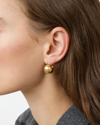 The Ingrid Earrings in gold or silver | LIÉ STUDIO
