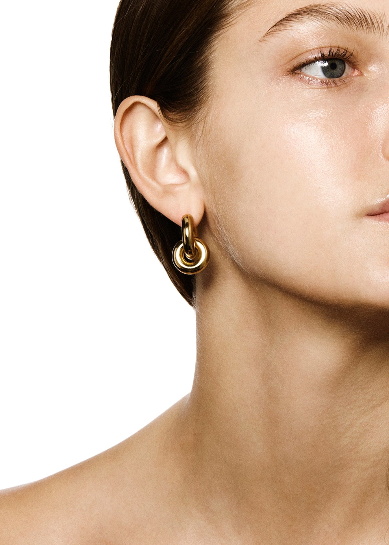 The Esther Earrings in gold or silver | LIÉ STUDIO