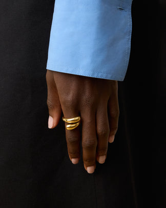 The Victoria Ring in gold or silver | LIÉ STUDIO