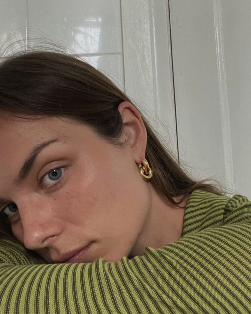 The Esther Earrings in gold or silver | LIÉ STUDIO